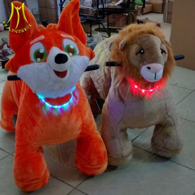 China Hansel cheap amusement park  equipment walking animal motorized rides in guangzhou Panyu for sale