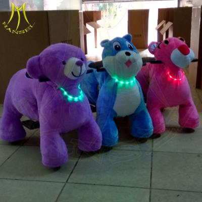 China Hansel  amusement park electric car ride on animal drive toy for kids for sale