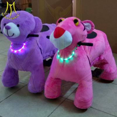 China Hansel  amusement rides equipment hot sale safari ride on toy animals for sale