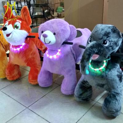 China Hansel  electronical kids play park games indoor dinosaur rides on animal scooter for sale