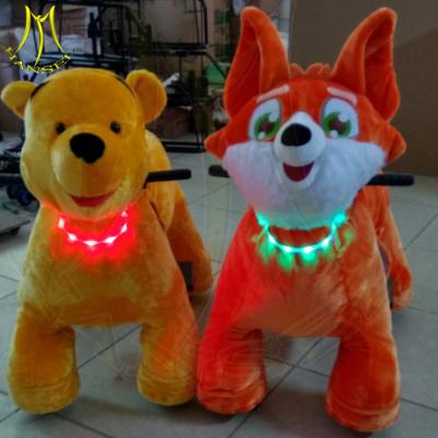 China Hansel kiddie rides china coin operated walking animal for shopping mall for sale