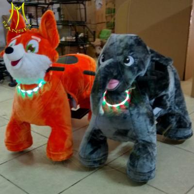 China Hansel low price shopping mall coin operated ride on animal supplier for sale