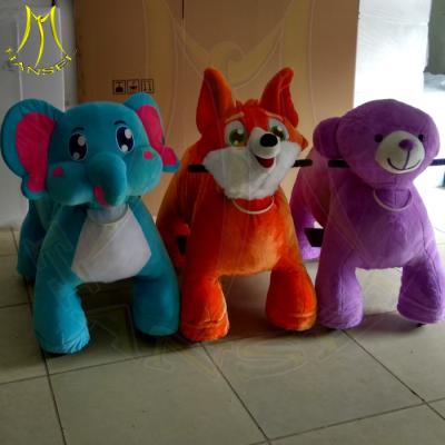 China Hansel new products battery operated motorized animals with led light for mall business for sale