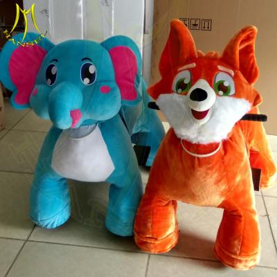 China Hansel  Hottest Electric motorized  Amusement Kiddy ride on animal Coin Operated wholesale for sale