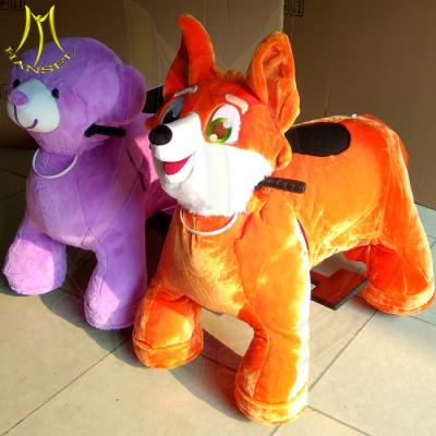 China Hansel 2018 guangzhou kids entertainment animal toy rides for mall for sale