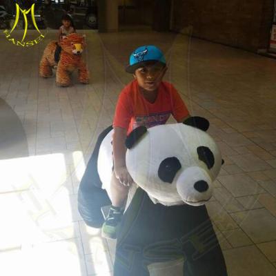 China Hansel low price indoor playground games ride on furry animal for kids for sale