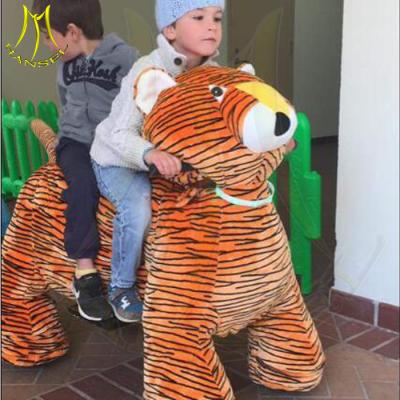 China Hansel electric indoor ride on toys plush walker baby animal rides for mall for sale