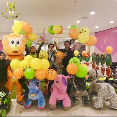 China Hansel amusement plush horse toys children's electric car ride on animal for sale for sale