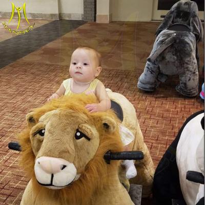 China Hansel amusement equipment plush motorized animals for game room wholesale for sale