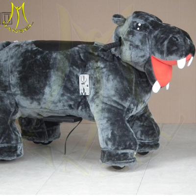 China Hansel indoor amusement park equipment plush motorized animals for  mall for sale