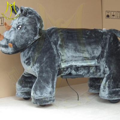China Hansel hot sale safari kids animal electric rides zoo animal scooter for outdoor playground for sale