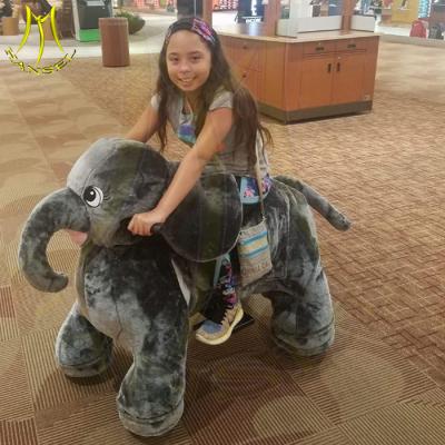 China Hansel fair attractions battery operated plush motorized animals for kids party for sale