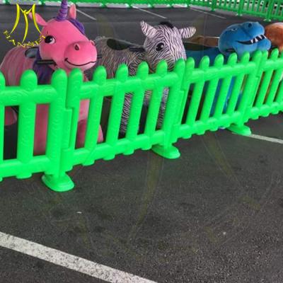 China Hansel cheap plush moving toys electric horse riding machine for amusment park for sale