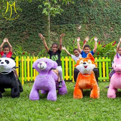 China Hansel Wholesale animal kids battery powered mini amusement park animal ride for mall for sale