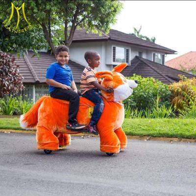China Hansel shopping mall Motorized animal toy rides with coin and time control box for sale for sale