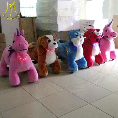 China Hansel low price amusement rides on animal toy animal robot rides for sale for sale