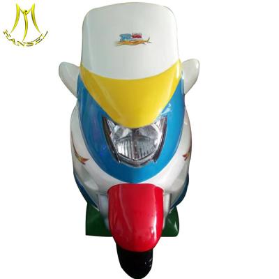 China Hansel wholesale theme park games amusement park ride on motor bike for sale for sale