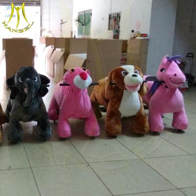 China Hansel funny carnival rides for sale animal scooters in mall for all people for sale