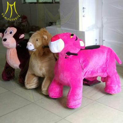 China Hansel stuffed animal toy ride electric ride on toy for family park for sale