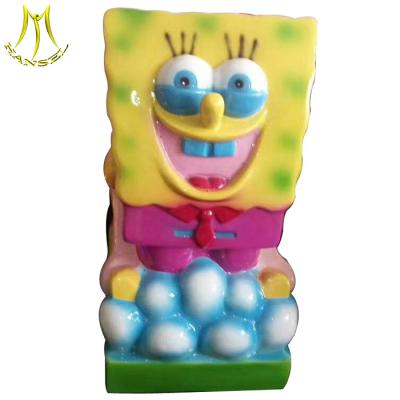 China Hansel amusement coin operated fiberglass rocking electronic chair for baby for sale