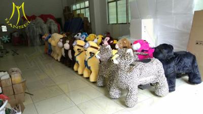China Hansel toy carnival rides safari animal electric toy rides in mall for sale
