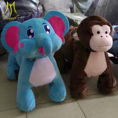China Hansel walking coin operated ride toys panda toy ride safari rides for mall for sale