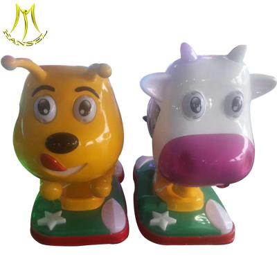 China Hansel factory price fairground attractions for sale coin operated kiddie ride for sale