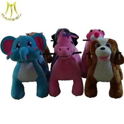 China Hansel children rides used stuffed animal go kart electric ride for mall for sale
