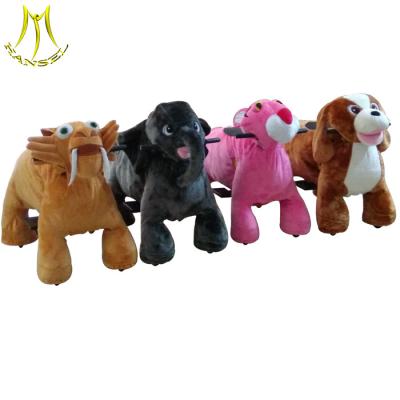 China Hansel battery operated toy for kids rideable electric motorized animals for sale
