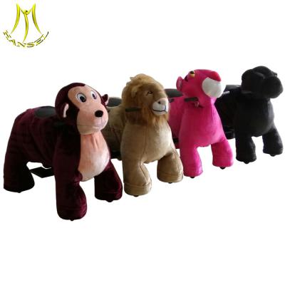 China Hansel wholesale safari zippy battery rides car animal ride from china for sale