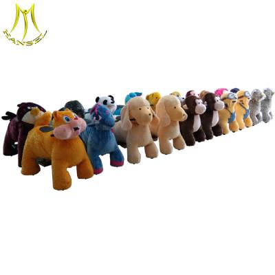China Hansel amusement park electric coin operated children rides for mall for sale