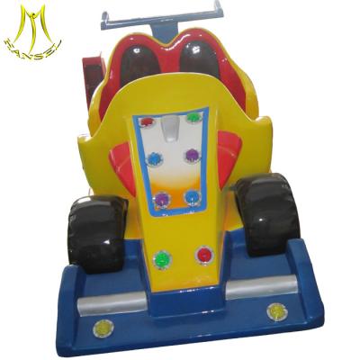 China Hansel dubble seat rides amusement coin operated kiddie rides on car for sale
