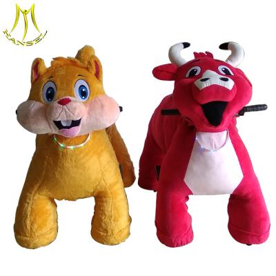 China Hansel children rides used stuffed animal go kart electric ride for sale for sale
