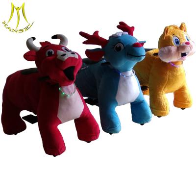 China Hansel kids ride walking animal outdoor playground animal riding toys for park for sale