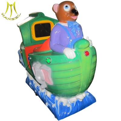 China Hansel factory price kids game zone machine cheap electric panda ship for sale for sale
