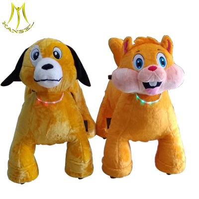 China Hansel amusement kids 12 v electric riding toys scooter animal for shopping mall for sale