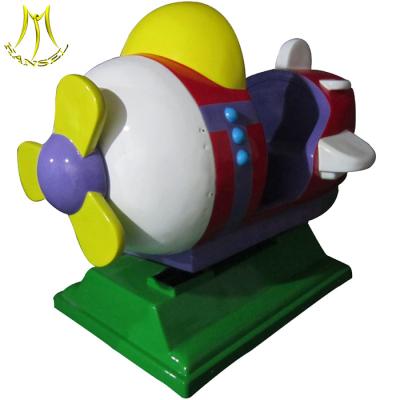 China Hansel children swing helicopter kiddie ride manufacture in Guangzhou Panyu for sale