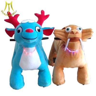 China Hansel amusement park games stuffed animal ride electric for sale for sale