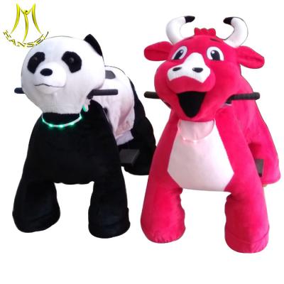 China Hansel soft stuffed animal car ride on horse toy pony for outdoor playground for sale