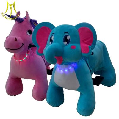 China Hansel kiddy rides walking animal playground plush animal riding toys for sale for sale