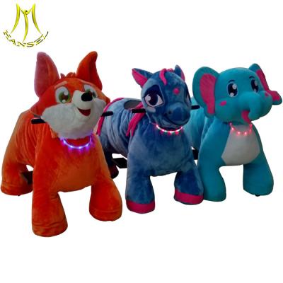 China Hansel children amusement zoo animal set toy amusement coin operated machines for sale