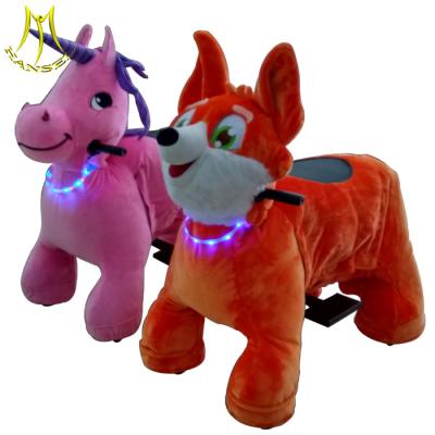 China Hansel walking animal token operated animales mountables electric ride for mall for sale