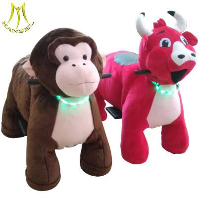 China Hansel stuffed animal toy ride electric ride on toy plush motorized animals for sale