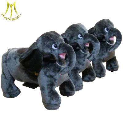 China Hansel funny plush electrical animal toy car battery operated ride on animal for sale