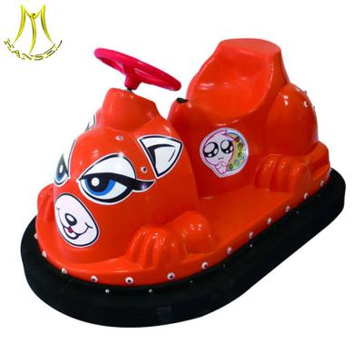 China Hansel amusement park games kids electric bumper car with led lights for sale