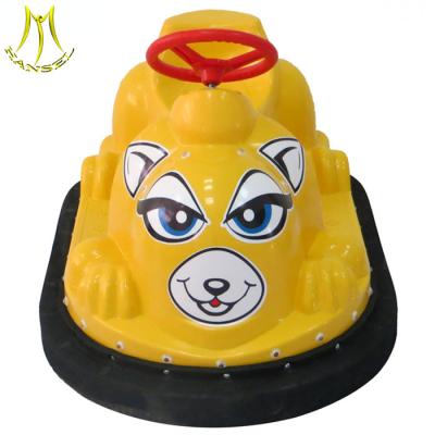 China Hansel amusement park games plastic toy bumper car kids electric car for sale