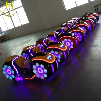 China Hansel indoor entertainment amusement park rides fiberglass motor bikes for sale