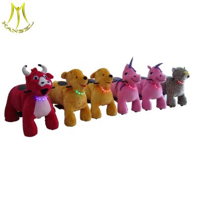 China Hansel  chinese electric bikes coin operated game machine amusement ride for sale