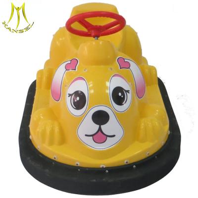 China Hansel plastic steering wheel indoor bumper car game machine for sale