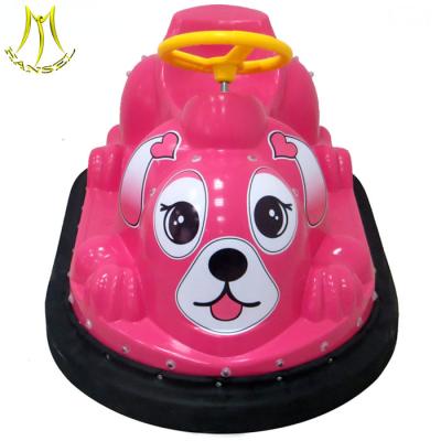 China Hansel children indoor games electric ride on kids steering wheel bumper car for sale